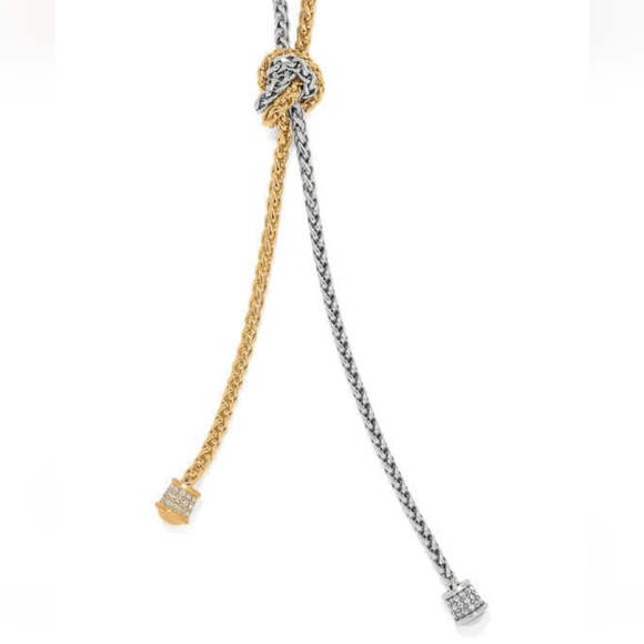 Brighton | Jewelry | Brighton Meridian Ventus Two Tone Y Necklace ...
